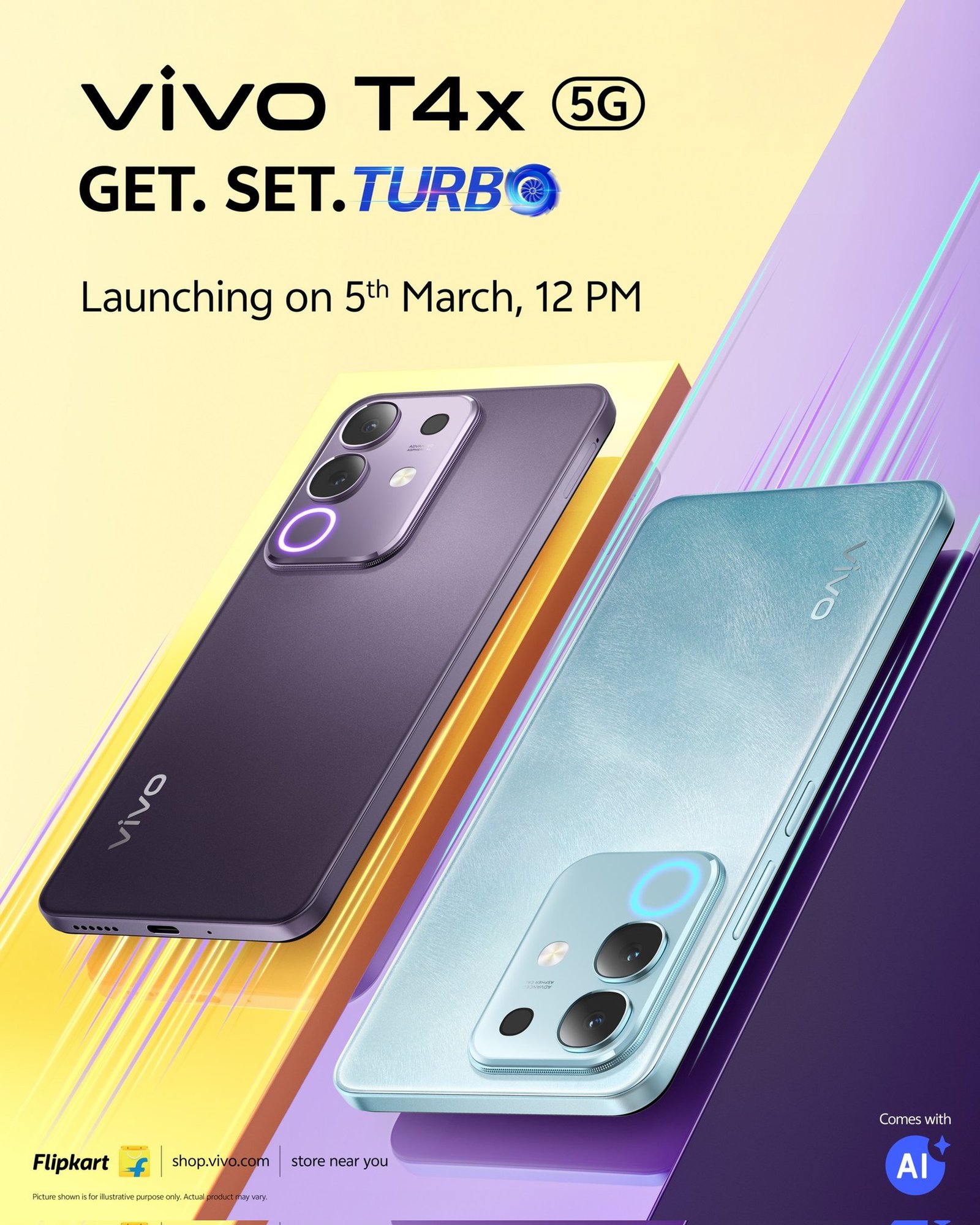 Vivo T4x 5G to launch on March 5 - Tech Updates